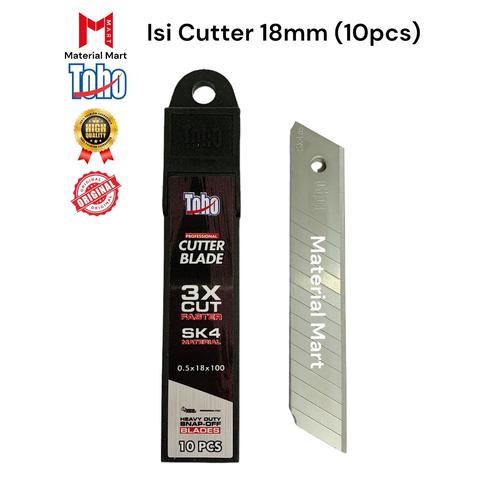 Jual Isi Ulang Cutter Japan TOHO Black Premium Blade / Refill Pisau ...