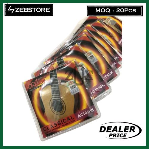 Jual 20Pcs Senar String Gitar Guitar Classic Alice AC105BK - Kota Bandung - ZebStore Wholesale ...