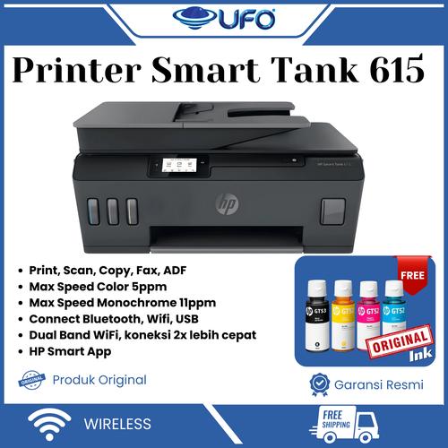 Promo HP Printer Smart Tank 615 ST615 All-in-One Wireless with Original ...