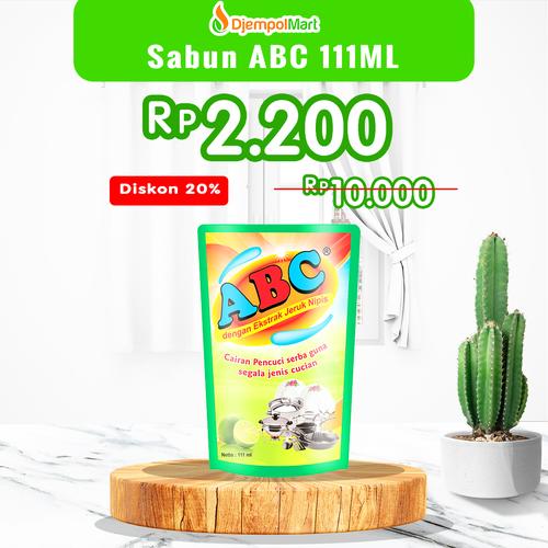Jual ABC Dishwashing - Sabun Cuci Piring Cair 111ml - Kab. Tangerang ...