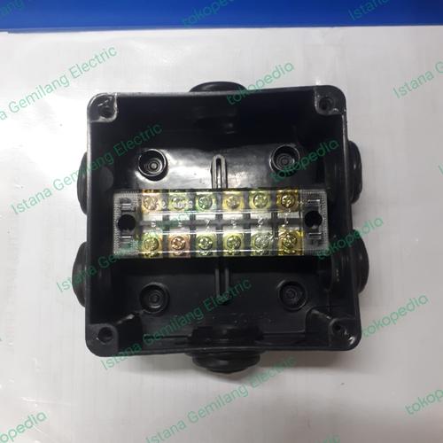 Jual Doradus 105x105x58 mm Duradus Hitam Plastik + terminal 25A6pull ...