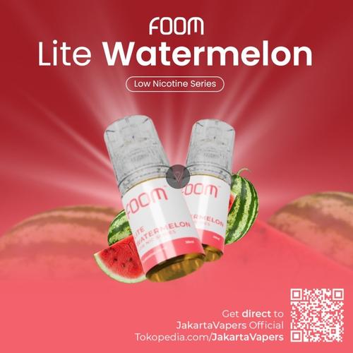 Promo Foom Lite Watermelon Salt Nic 30ML by Foom Lab / Liquid Foom Lite ...