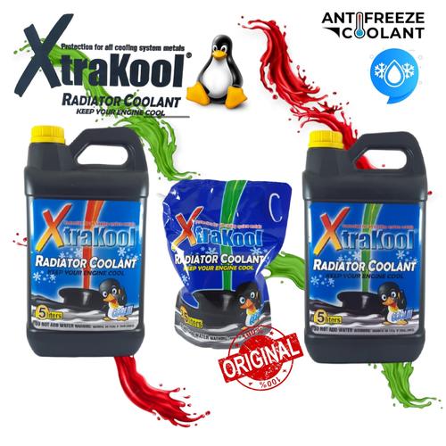 Jual Air Radiator Coolant Xtrakool Pinguin Cairan Pendingin - Galon Red ...