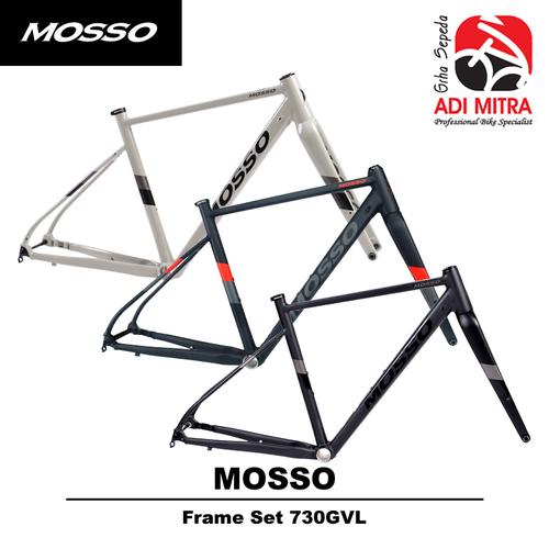 Jual Mosso 730GVL Frame Set Sepeda Gravel [700C] Alloy - Black, 430 ...