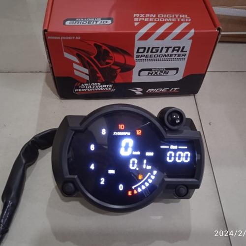 Jual speedometer digital RIDE IT RX2n ninja 150r w175 tiger vixion CB ...