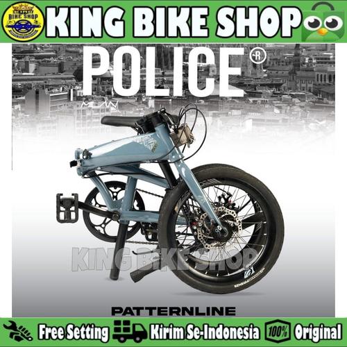 Jual Sepeda Lipat ELEMENT Police Milan Ukuran 16 Inch Steel 8 Speed ...