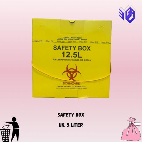 Jual SAFETY BOX LIMBAH MEDIS BIOHAZARD 12.5 LITER - Kab. Tangerang ...