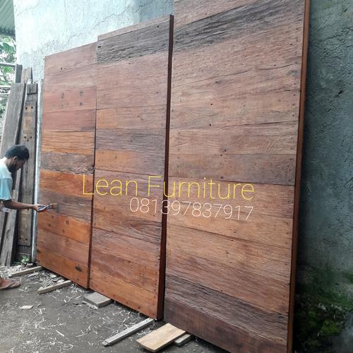 Jual Daun Pintu Kayu Rustic Geladak made by order - Kab. Sleman - Lean ...