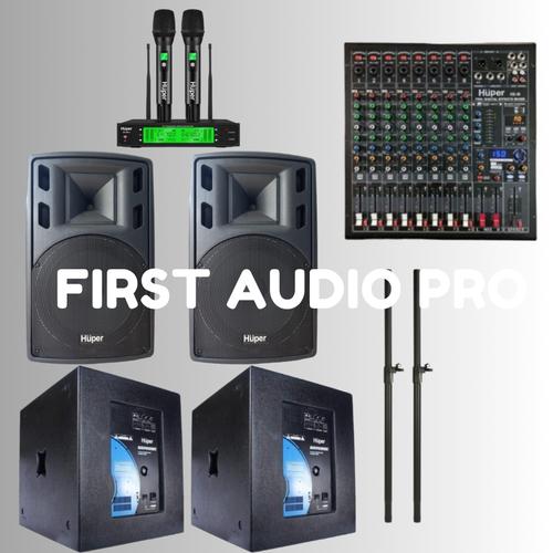 Jual Paket 2 soundsystem Huper 15HA400 + Sub SRP118SE + Huper IG8 ...