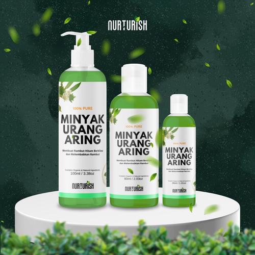 Jual Minyak Rambut Urang Aring Murni Tanpa Campuran 100ml 60ml 30ml ...