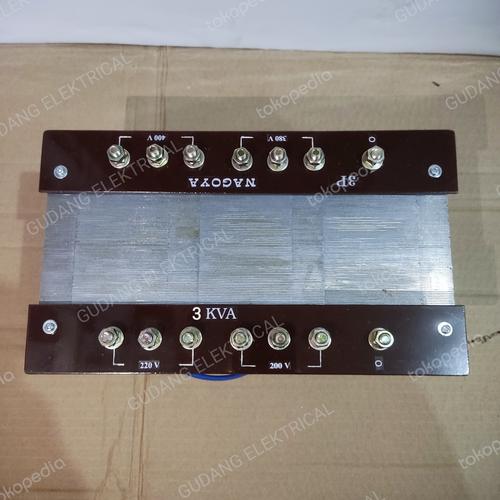 Jual Trafo Travo Step Up Down Auto 3 Phase 380V/400V - 200V/220V 3 kva - Jakarta Barat - GUDANG ...