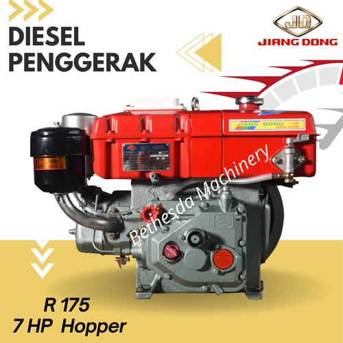 Jual Mesin Diesel 7PK Diesel Penggerak 7 PK Jiangdong 7HP R175 Hopper ...