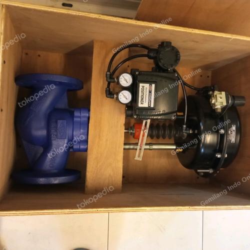 Jual Control Valve Ari 5" Inch DN125 PN16 DP33 ARI Faba Actuator ...