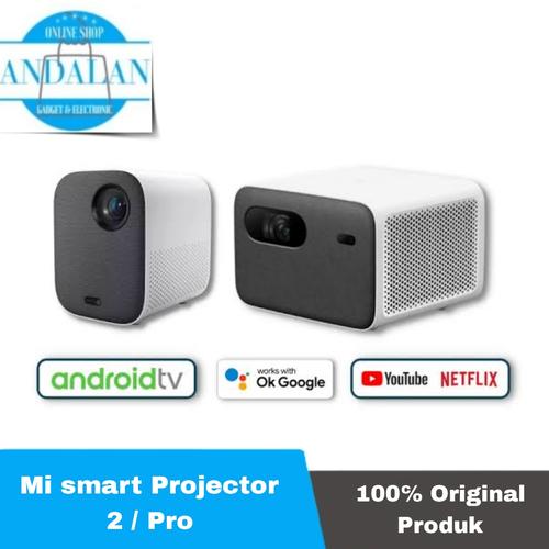 Jual Mi Smart Projector 2 Pro / Compact 1300 ANSI Lumens LED FHD 1080P ...