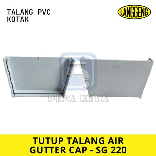 Jual Tutup Talang Sg 220 Langgeng Kotak Pvc Square Gutter Cap - Kota ...