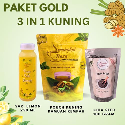 Jual Paket Gold 3in1 Serangkai Rasa | Rempah Sehat | Rempah Cinta ...