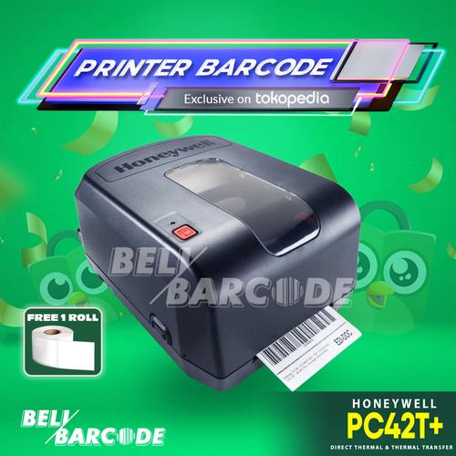 Promo Honeywell PC42T Printer Barcode Cetak Label Semicoated Thermal USB LAN - Kota Surabaya ...