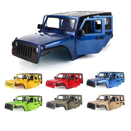 Jual hard body shell rc crawler JEEP WRANGLER 313mm AXIAL SCX10 94006 - Cokelat - Jakarta Barat ...