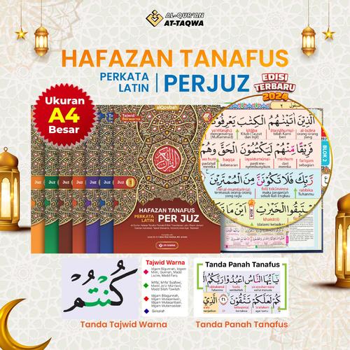 Jual Al Quran Per Juz Ukuran Besar A4 (30 Juz) - Quran At Taqwa Praktis ...