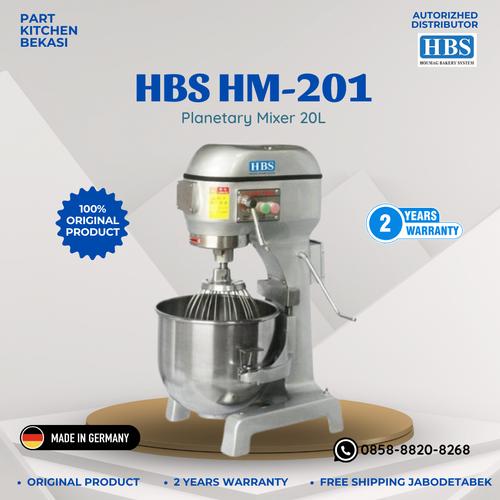Jual Mixer Planetary HBS Model HM-201 Cap. 20 Liter (Original HBS ...