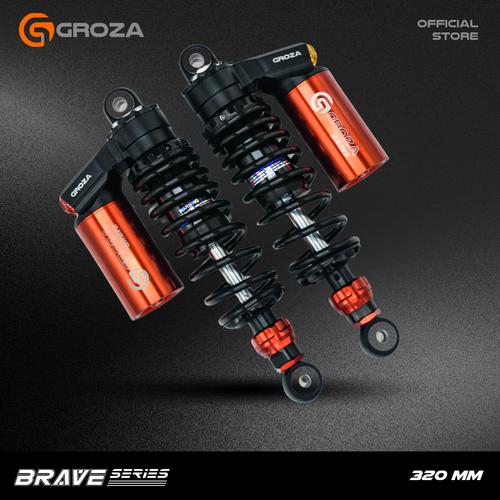Jual GROZA - BRAVE SERIES 320MM Shock bebek - Red - Kab. Sidoarjo ...