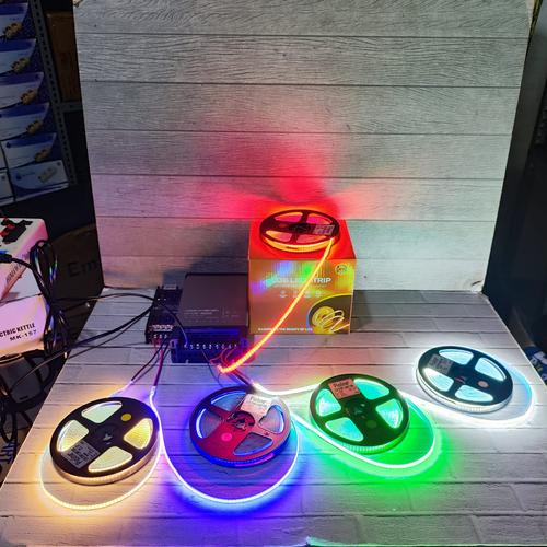 Jual PIOLINE LED STRIP COB DC 12V 252LED / METER IP65 5M 1Roll 5 METER ...
