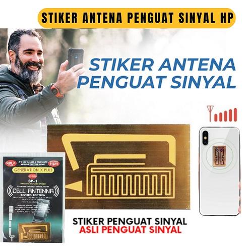 Jual Stiker Antena Penguat Jaringan Booster Sinyal Smartphone Handphone ...