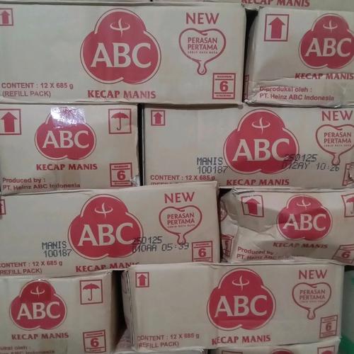 Jual 1 dus abc kecap manis pouch 520 ml x 12 pcs - Kota Tangerang ...