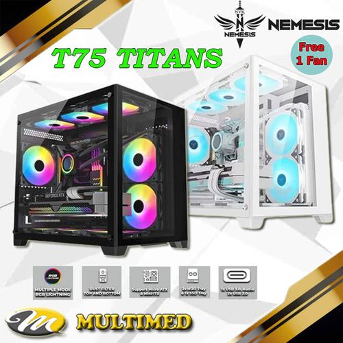 Jual Casing PC Gaming NYK Nemesis 75 TITANS - Kota Bekasi - MULTIMED ...