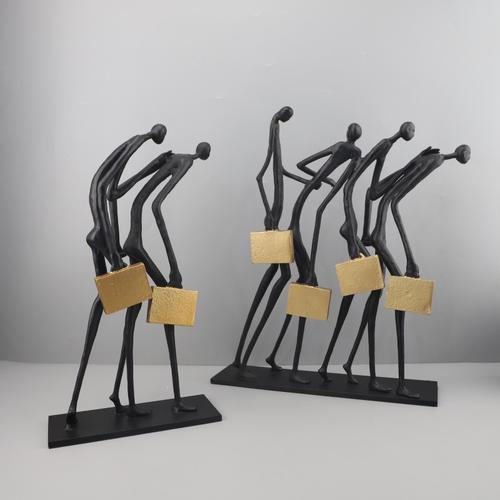 Jual Ornament Pajangan Patung Set / Man Working Sculpture EB Home 2556 ...