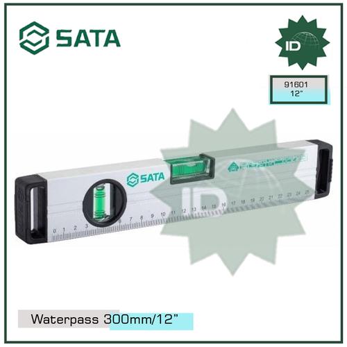 Jual ALAT UKUR WATERPASS 91601 WATERPASS LEVEL 300MM/12 INCH SATA ...
