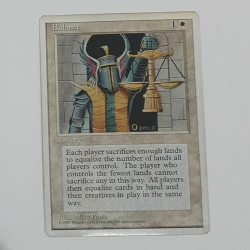 Jual MtG Balance 4th edition - Jakarta Barat - whitebase | Tokopedia