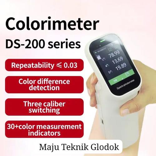 Jual Colorimeter Color Reader Analyzer Warna DS200 Colour Testerr DS ...