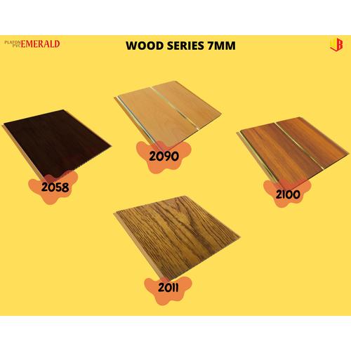 Jual PLAFON PVC EMERALD WOOD SERIES 7MM - 4 METER - EM2100 BUKADUS ...