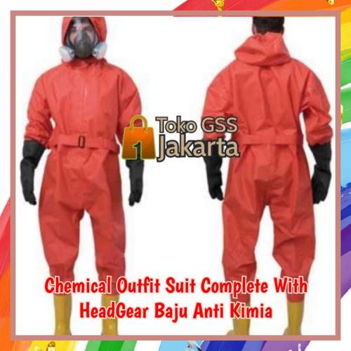 Jual Baju Anti Kimia Chemical Outfit Complete With HeadGear - Baju saja ...
