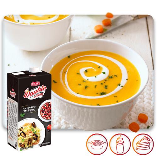 Jual Rich’s Double Cream 1 L For Cooking & Whipping - Rich Richs - Kota ...