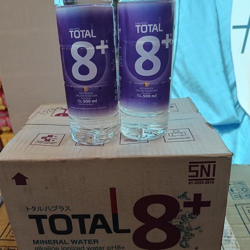 Jual Total 8+ Akaline Water 500 Ml ( Isi 12 Botol / Dus) - Kota Medan ...