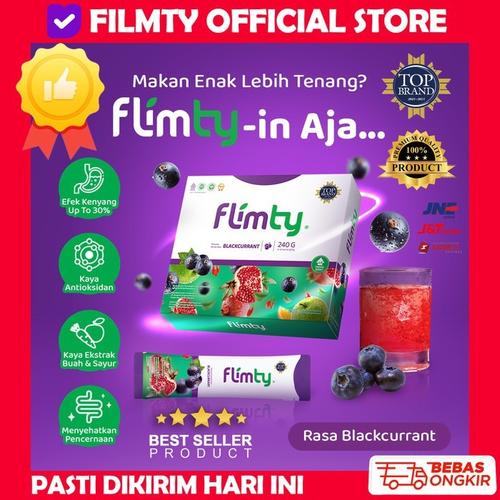 Jual FLIMTY FIBER ORIGINAL 8 BOX (128 Sachet) BPOM DIET PELANGSING ...