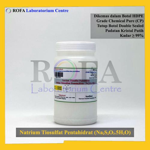 Jual Natrium Tiosulfat / Sodium Thiosulfate / Na2S2O3 CP 500 Gram ...