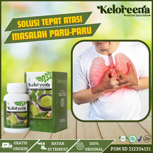 Jual Obat Sakit Paru Paru Kotor Keloreena 50 & 100 Kapsul Herbal - 100 ...