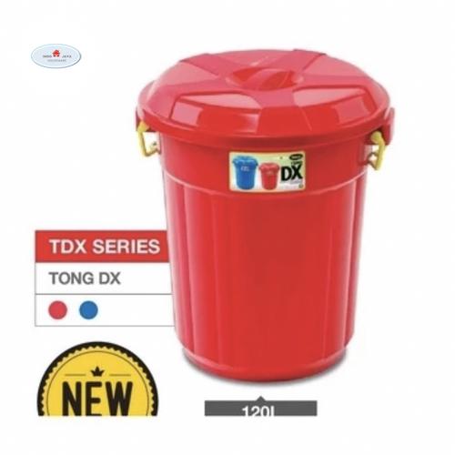 Jual ember 120 liter tutup taiwan warna/ tong air jumbo / ember besar ...