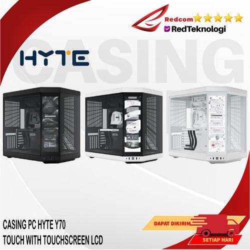 Jual CASING PC HYTE Y70 TOUCH WITH TOUCHSCREEN LCD - Snow White ...