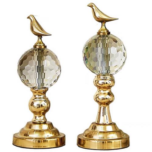 Jual ornamen pajangan kristal transparan/Pajangan Kristal Bird/patung ...