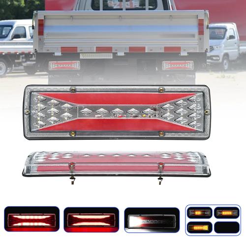 Jual LAMPU STOP REM BELAKANG RUNNING CRYSTAL 24V CANTER FUSO HINO BUS ...