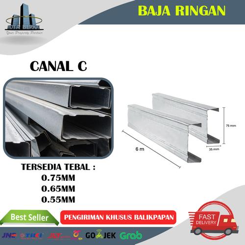 Jual BAJA RINGAN TRUS / KANAL C75 - MERAK 75.75 - Kota Balikpapan - TB ...