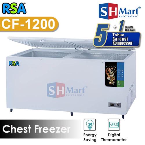 Promo CHEST FREEZER RSA 1050 LITER CF-1200 / FREEZER BOX RSA CF 1200 ...