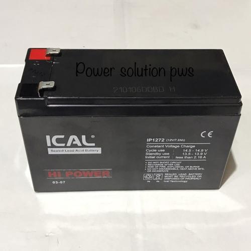 Jual BATTERY UPS AKI KERING ICAL 12V 7.2Ah IP1272 Baterai - Kota ...
