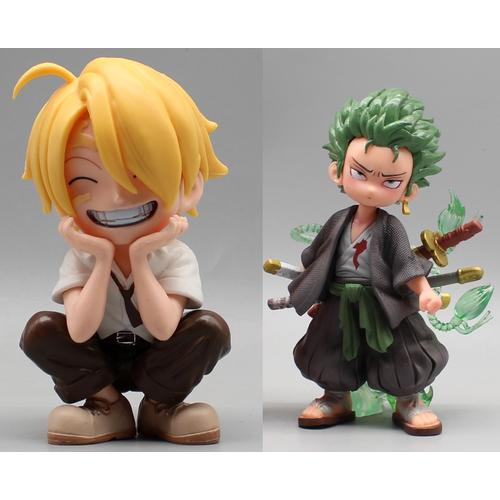 Jual [ Foto Asli ] Action Figure One Piece Roronoa Zoro Mini Chibi ...
