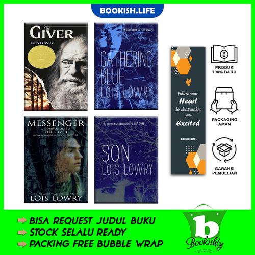 Jual The Giver, Gathering Blue, Messenger, Son (4 book series) - Lois ...