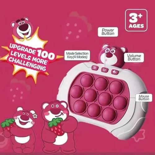 Jual lotso game console mainan anak pop it elektrik 3 GEN lotso ...
